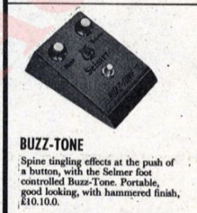Selmer Buzz Tone • Fuzzboxes